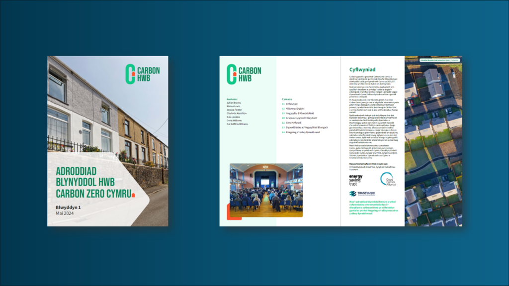 Welsh Zero Carbon HWB First Year Annual Report Released - Good Homes ...